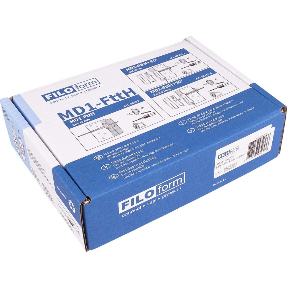 Netcom AG | MD1 FTTH Introduction bâtiment individuelle 20mm